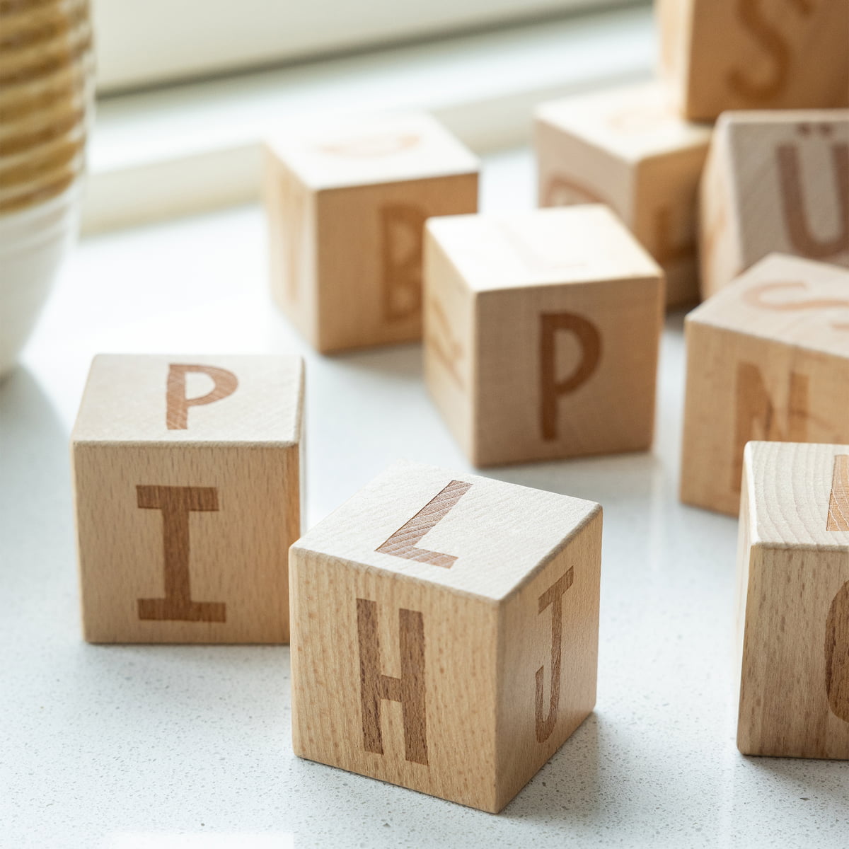 Sebra - Letter blocks set of 16 | Connox