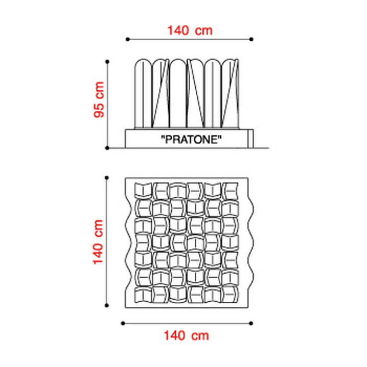 Gufram - Pratone | Connox